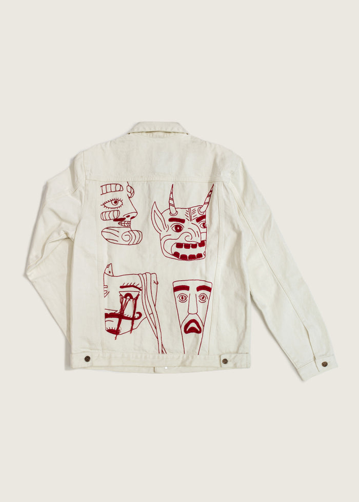 Denim jacket masks